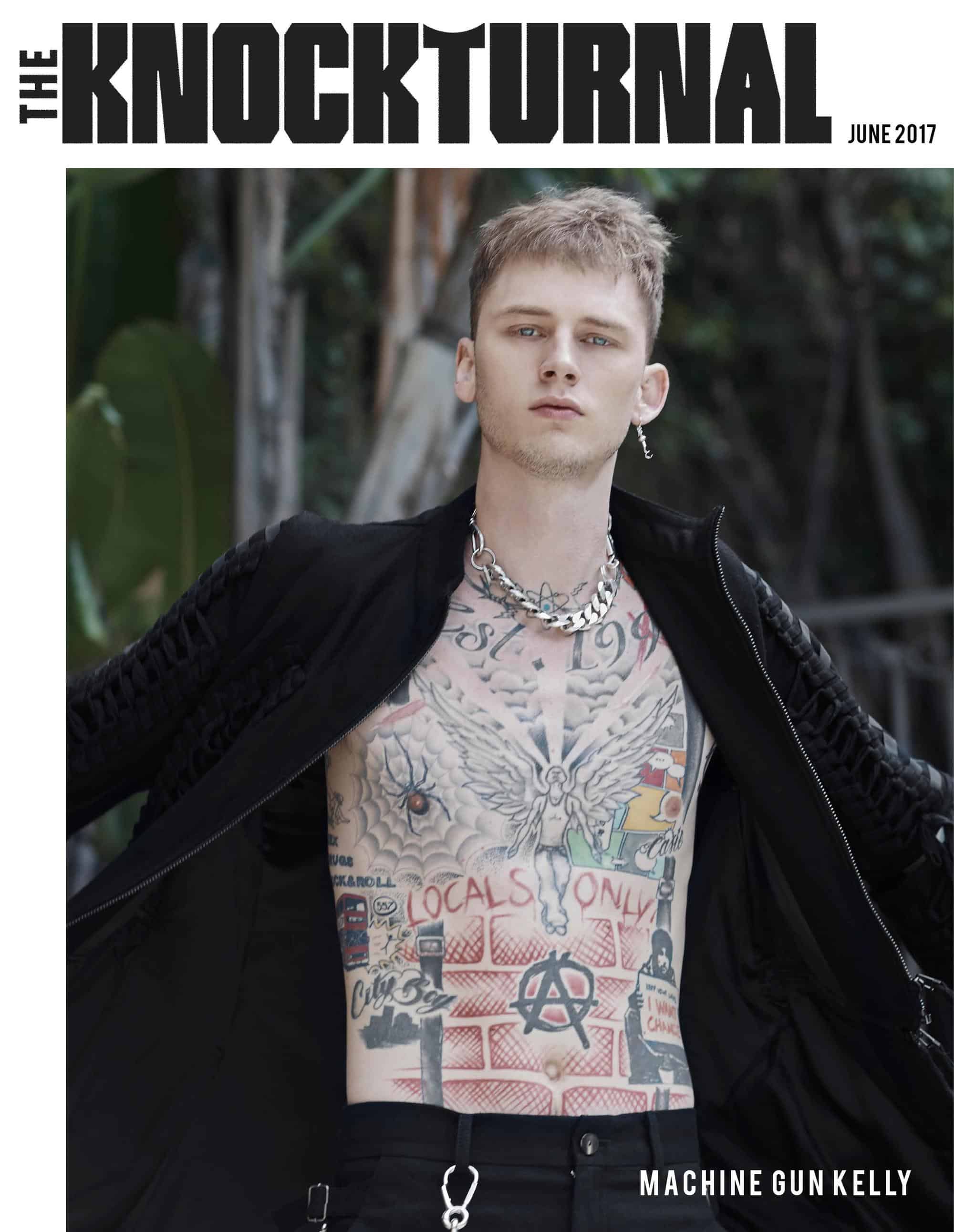 Machine Gun Kelly Graces The Knockturnal's Inaugural Digital Cover ...