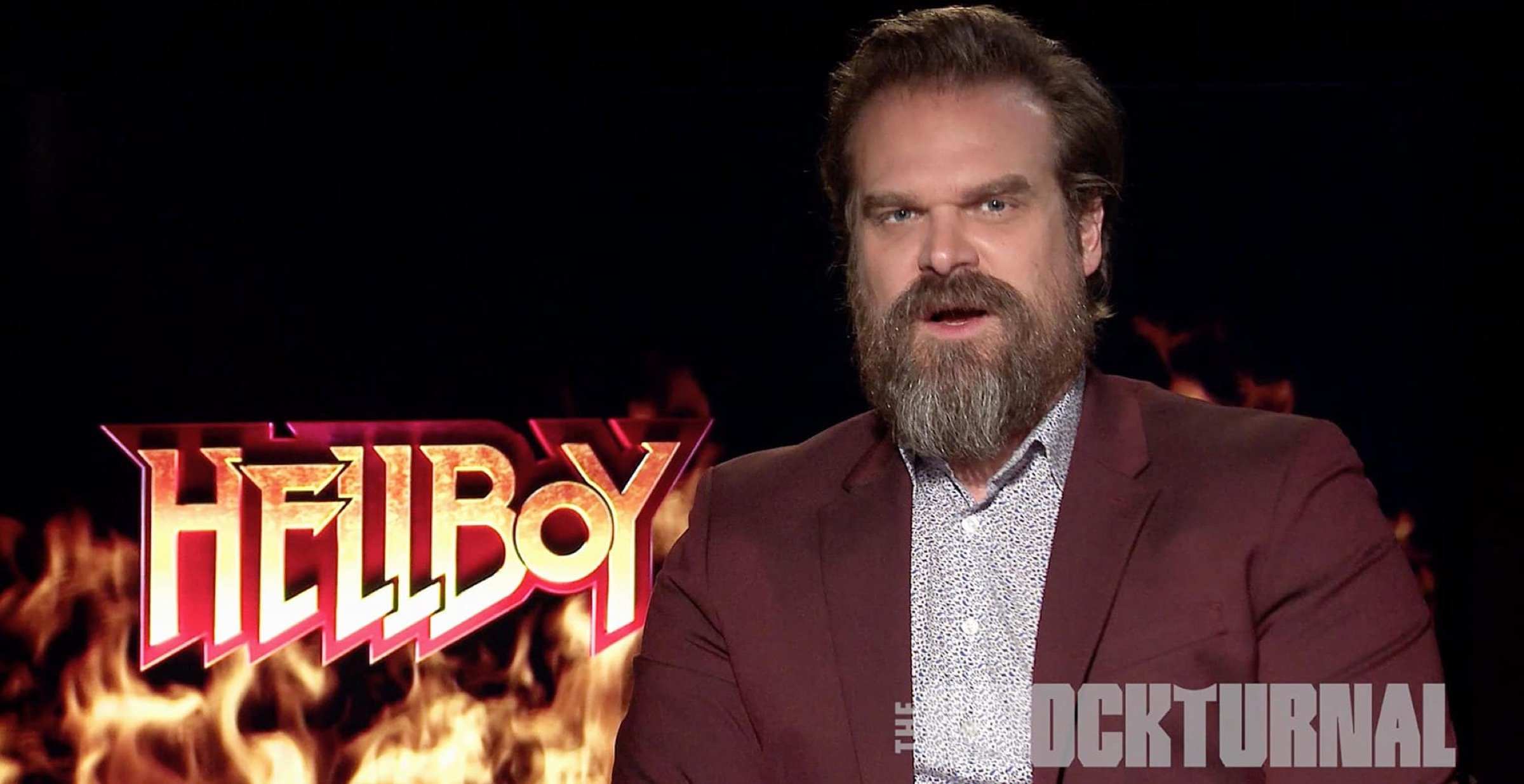 Exclusive: David Harbour Talks Preparing to Play 'Hellboy' & More ...