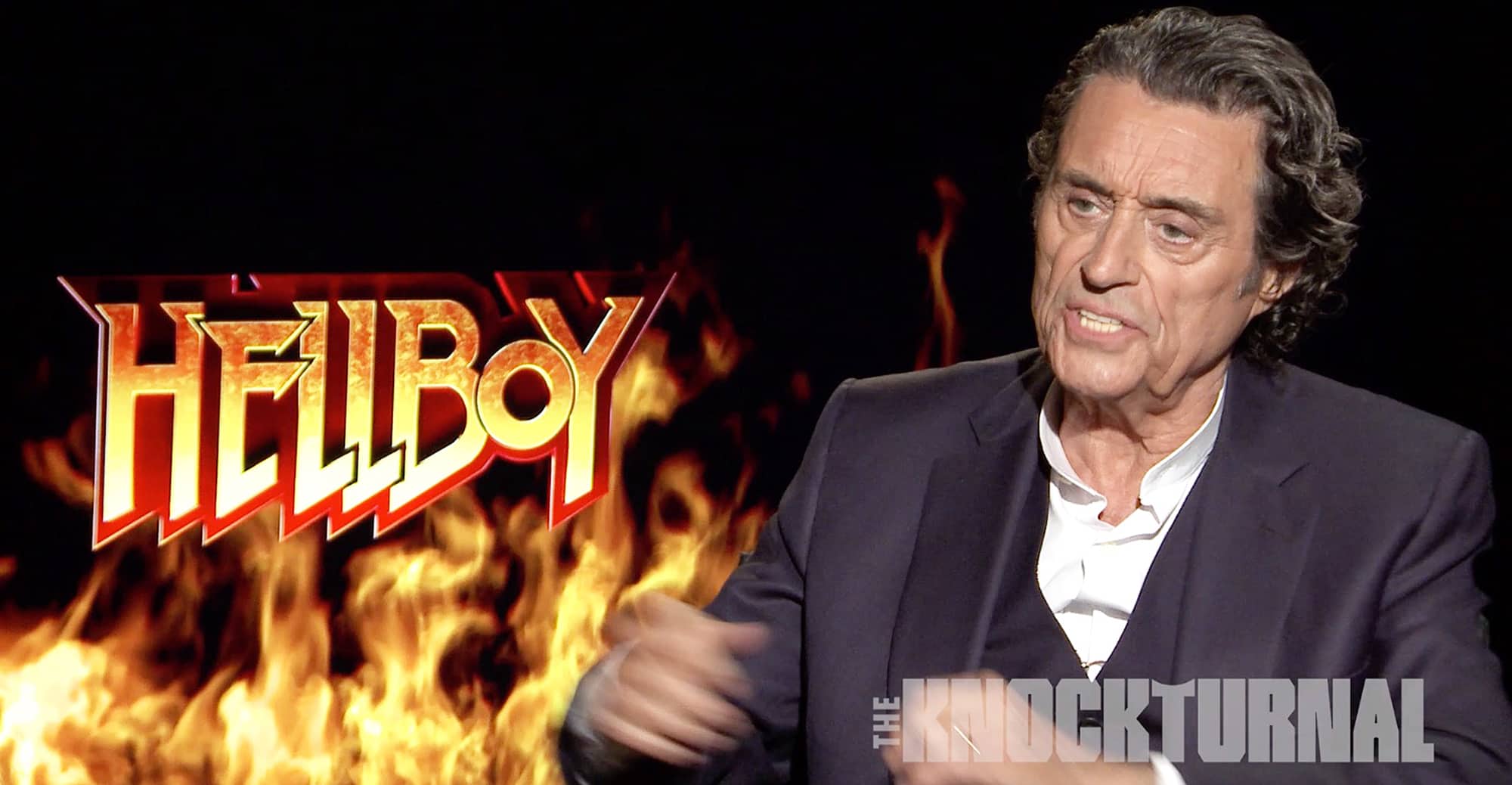 Exclusive: Ian McShane Talks Playing a Father to Hellboy, Special ...