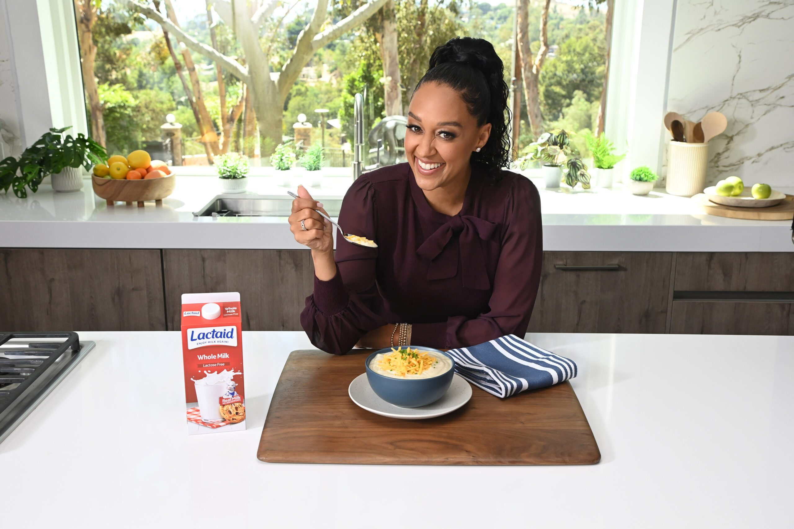 Exclusive: Tia Mowry Talks Partnership With Lactaid To Create Her ...