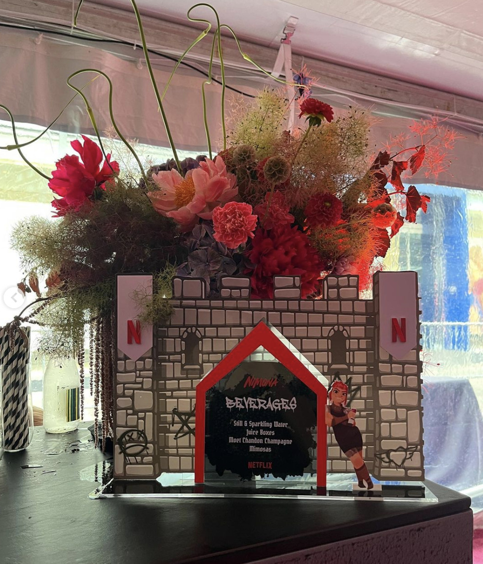 Netflix Hosts a Red Carpet Event for the Animated Feature 'Nimona ...