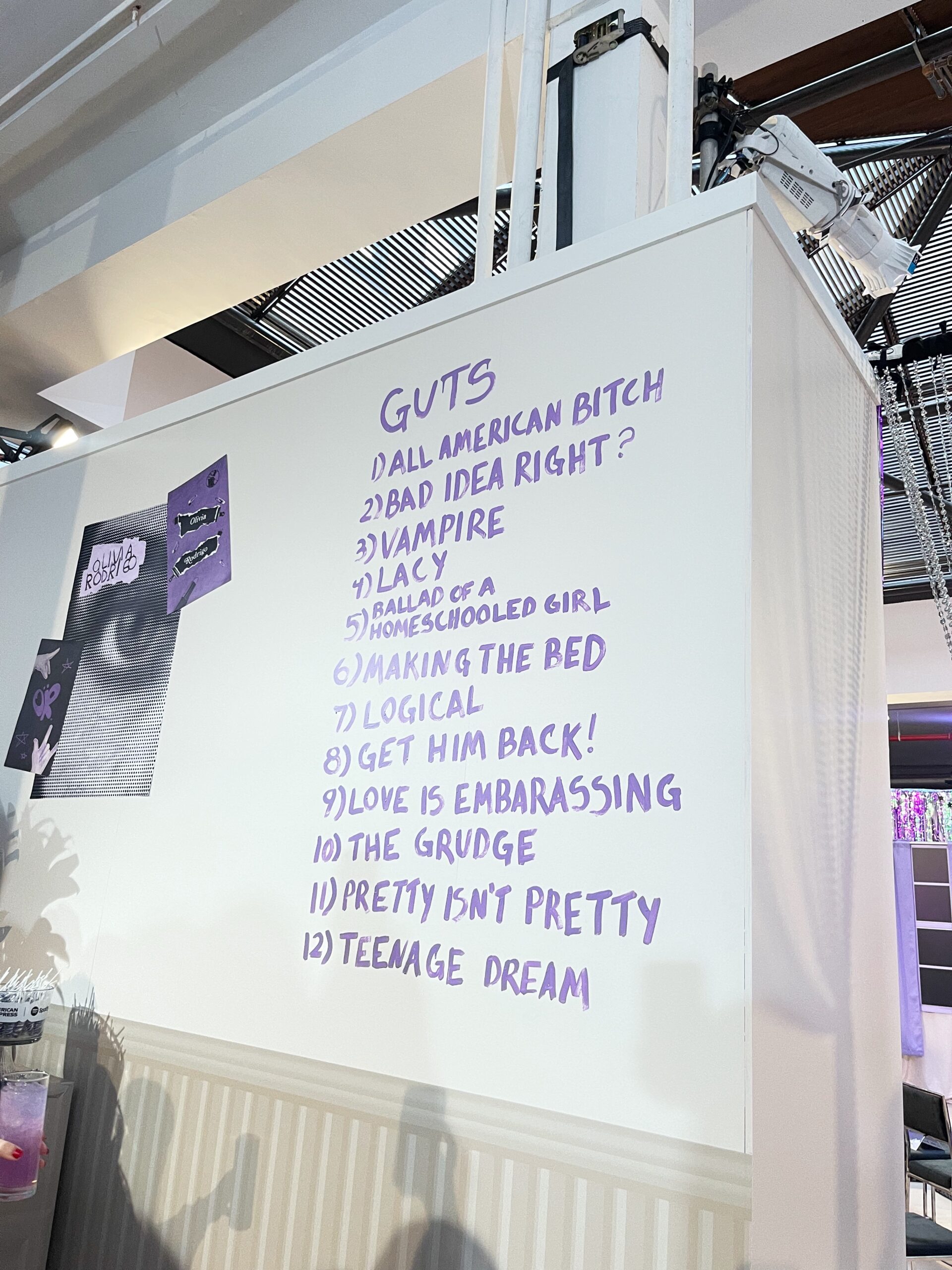 On The Scene: An Exclusive First Look At Olivia Rodrigo's Guts Gallery ...