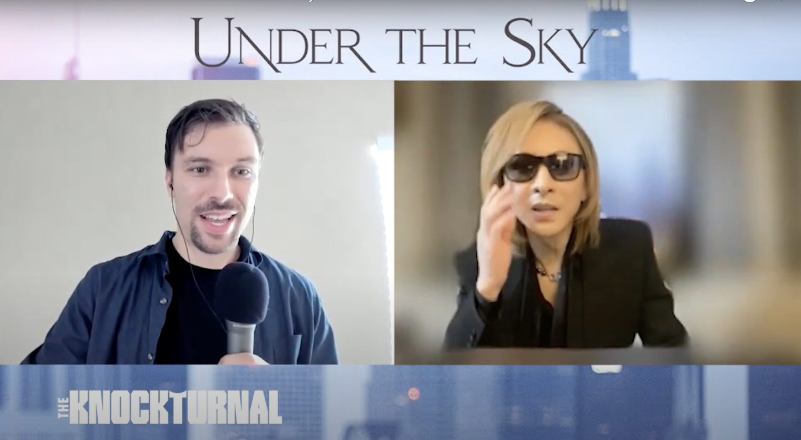 Exclusive: Yoshiki Talks new Documentary Film 'Yoshiki Under the Sky' [Video} - The Knockturnal