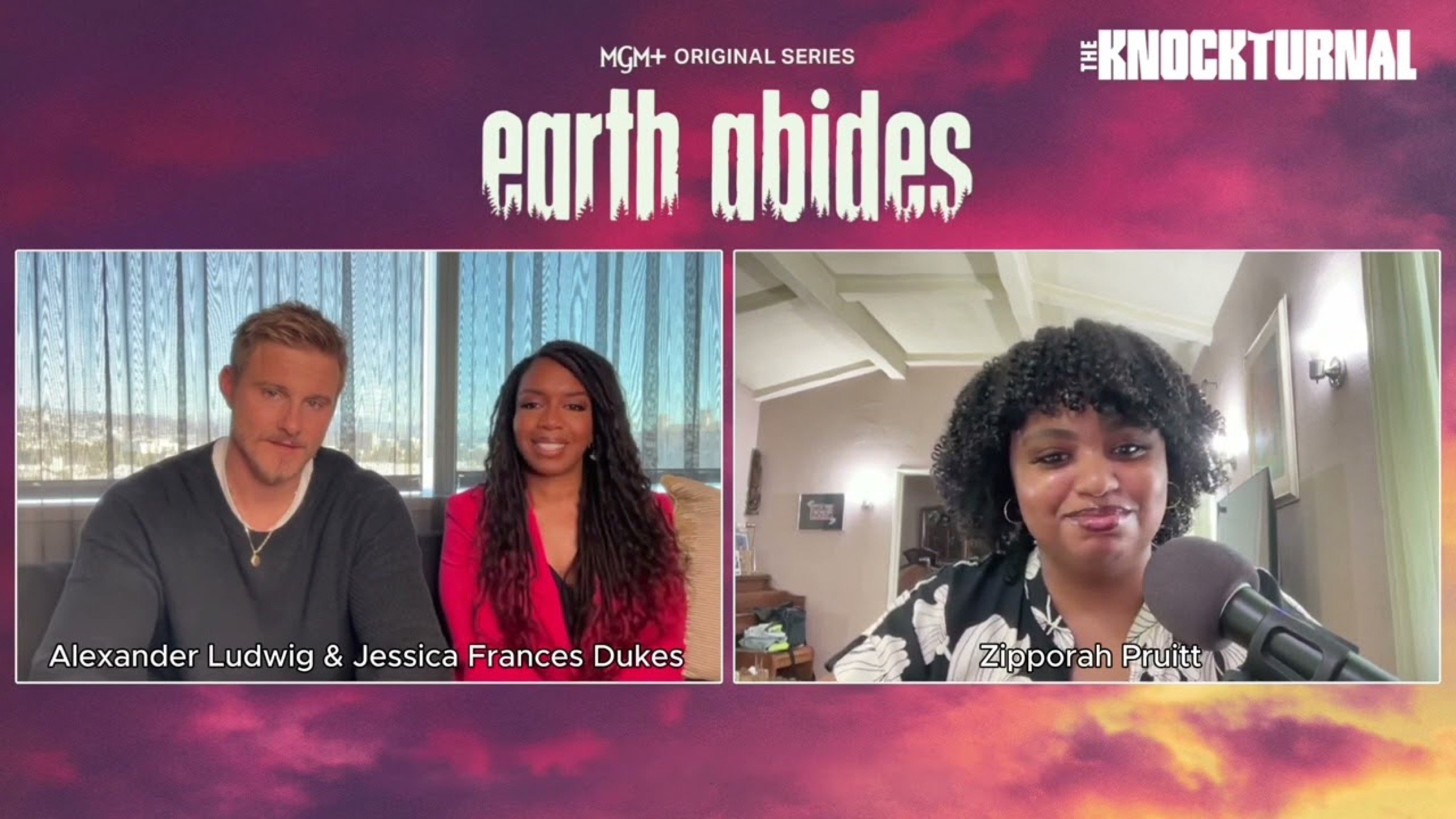 Exclusive: Alexander Ludwig and Jessica Frances Dukes Talk New MGM+ Sci ...